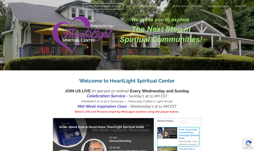 HeartLight Spiritual Center - For Seekers in North Carolina